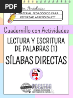 Cuadernillo LECTURA Y ESCRITURA DE PALABRAS CON IMÁGENES REALES 1 | PDF ...