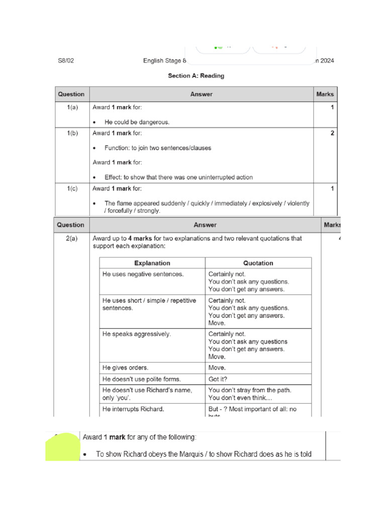 Esl Progression Test | PDF