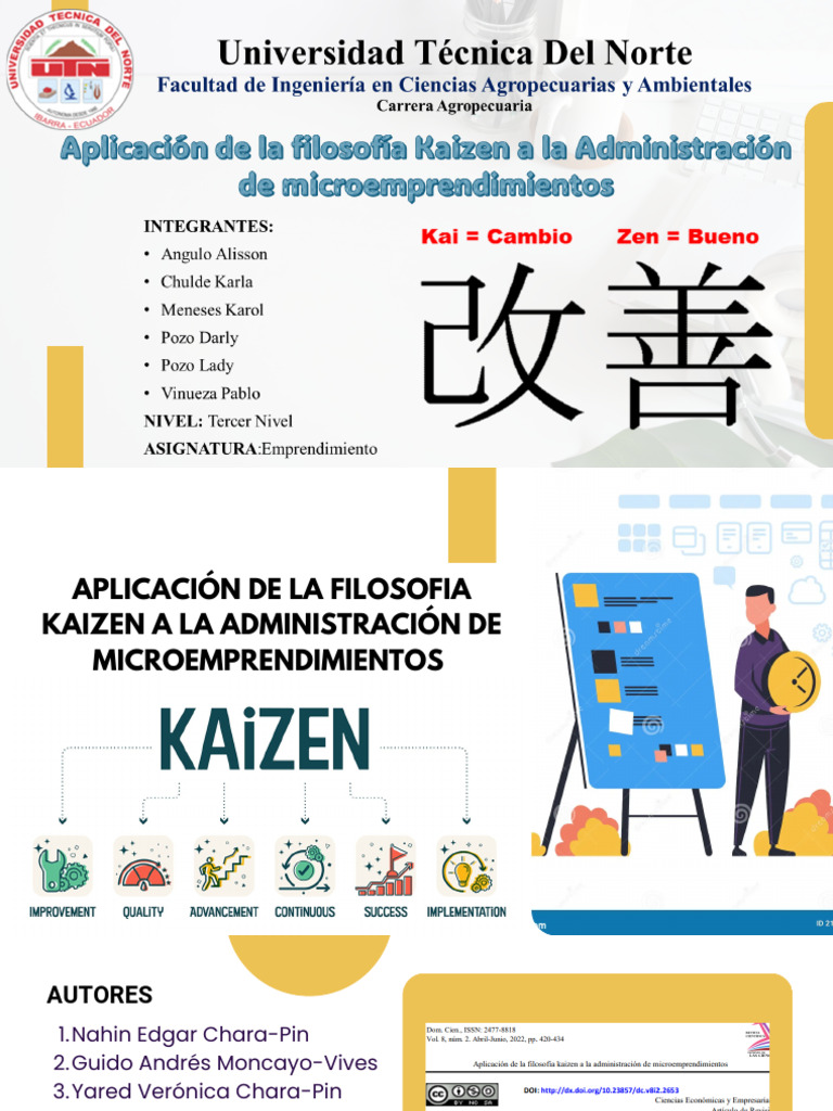 Kaizen en Microemprendimientos: Mejora Continua | PDF | Business ...