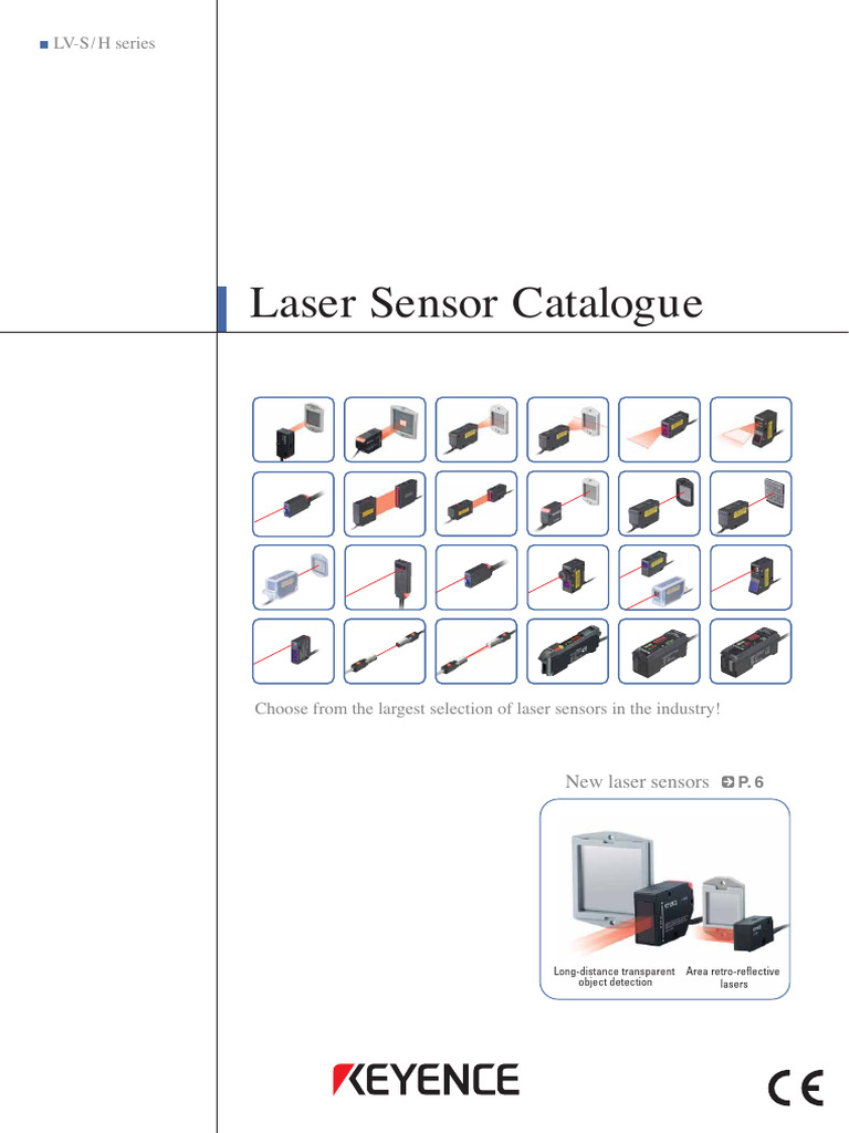 Laser Sensor Catalogue: LV S / H Series | PDF | Laser | Mirror