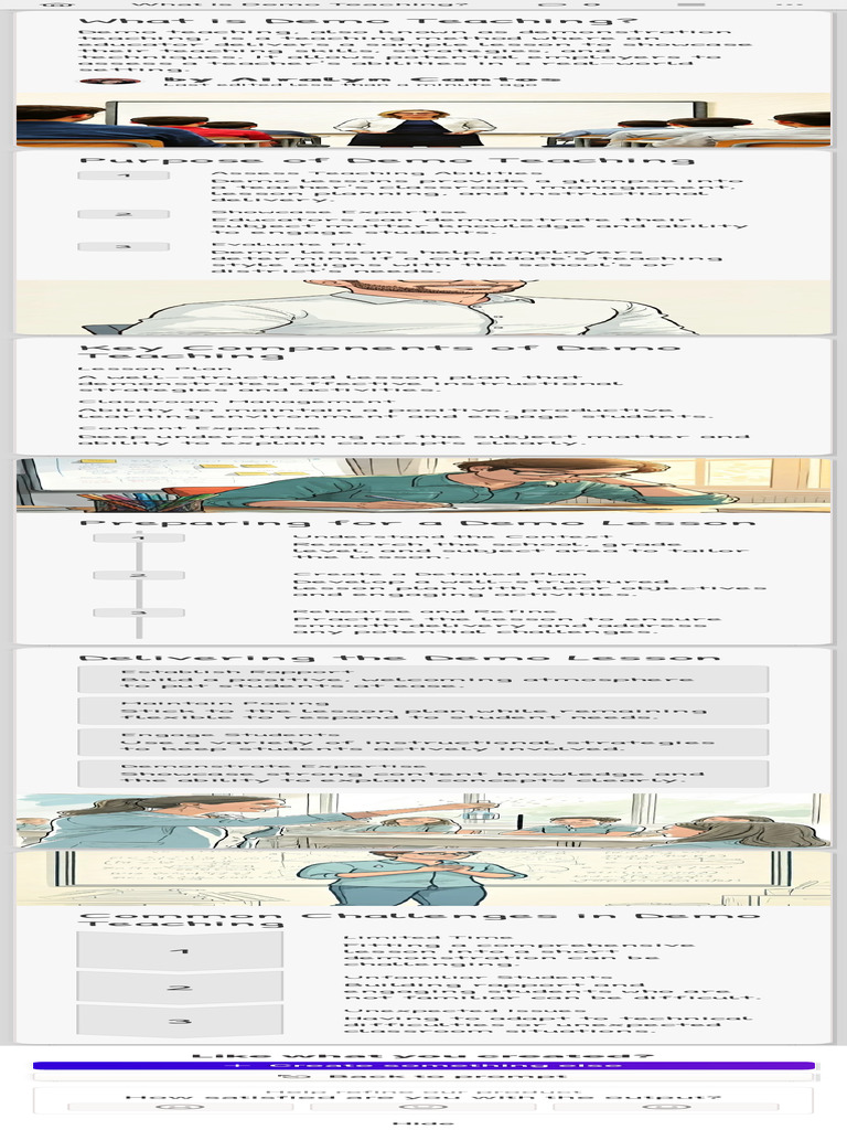 What is Demo Teaching Gamma 4 | PDF | Lesson Plan | Teachers