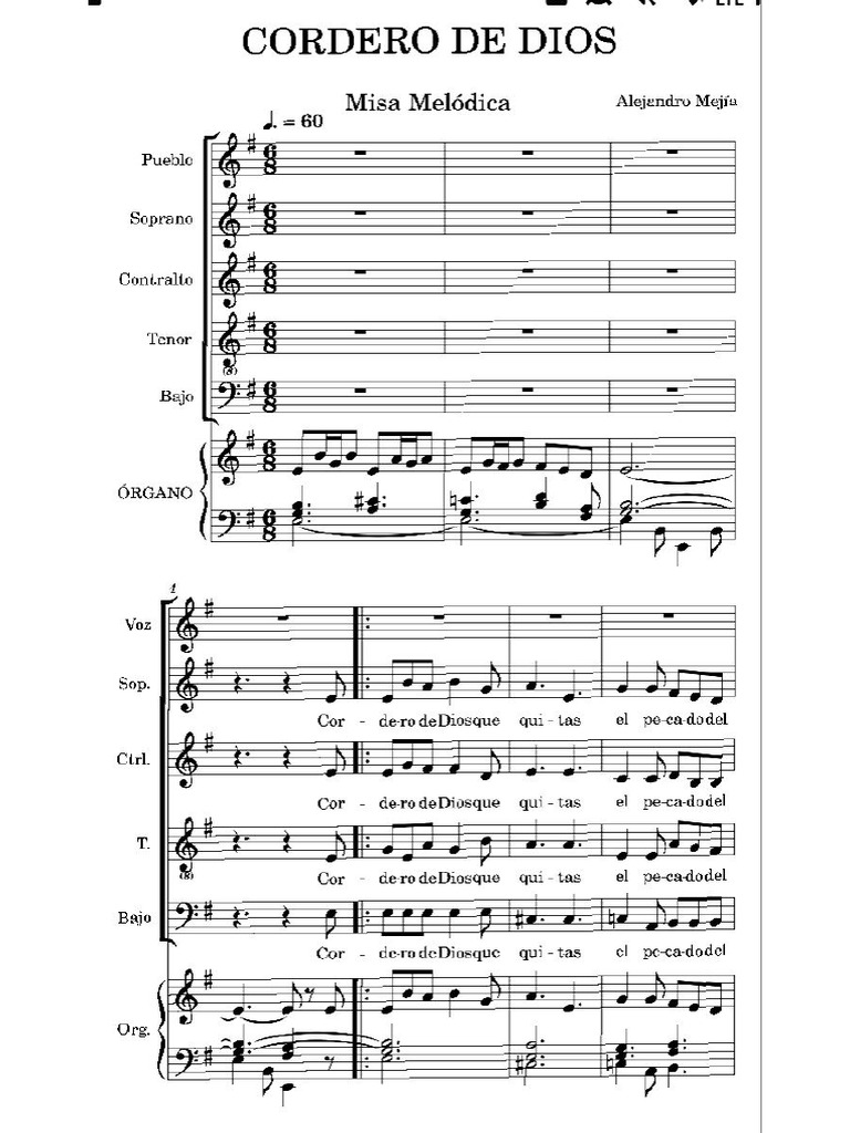 cordero de dios | PDF