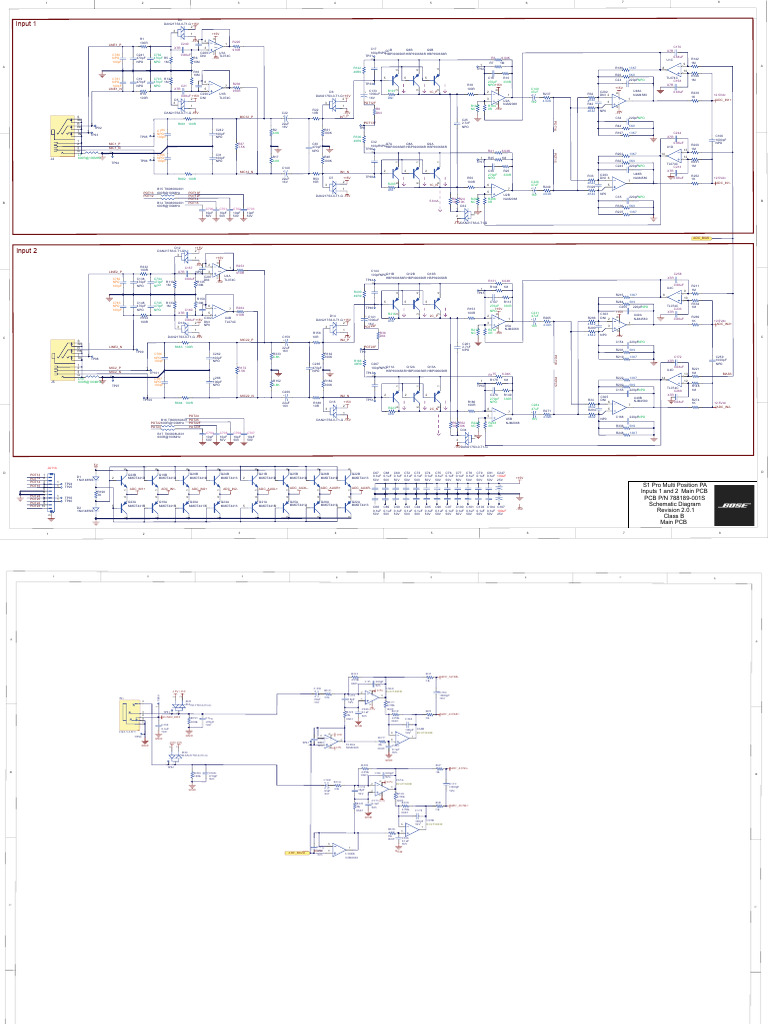 S1 Pro Multi Position PA Schematic | PDF