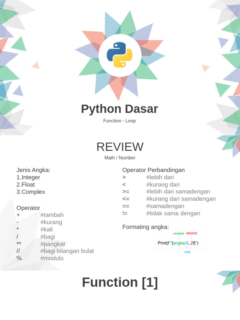 Materi Loop - Python 2 | PDF