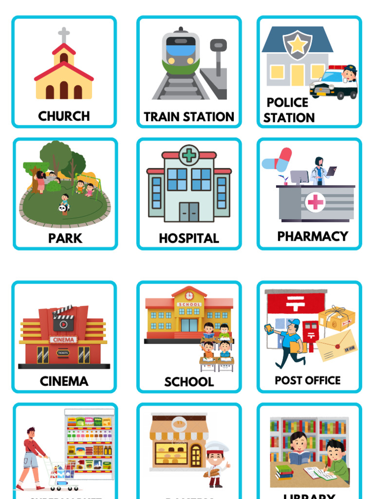 City Flashcards | PDF