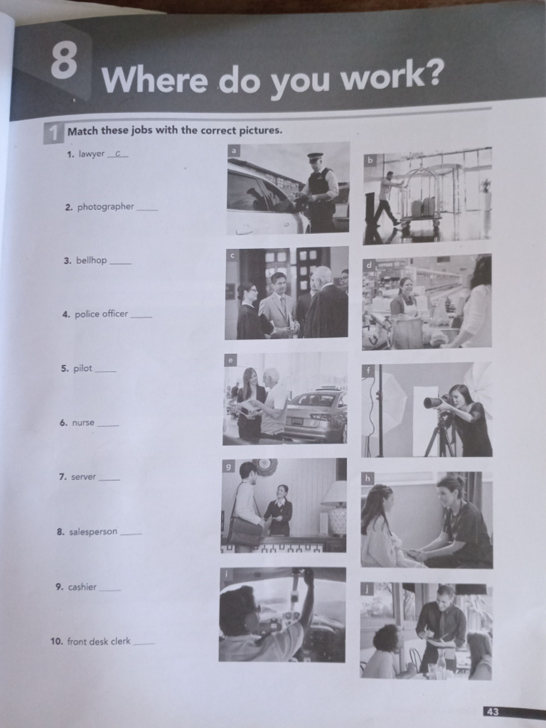 WB-Interchange-Intro-5th Edition-Lesson 8 | PDF