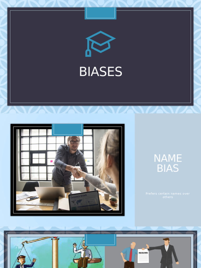 Biases | PDF