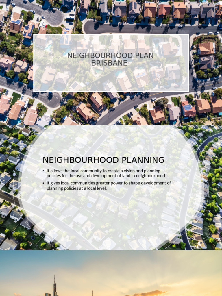 Neighbourhood Plan Brisbane | PDF | Brisbane