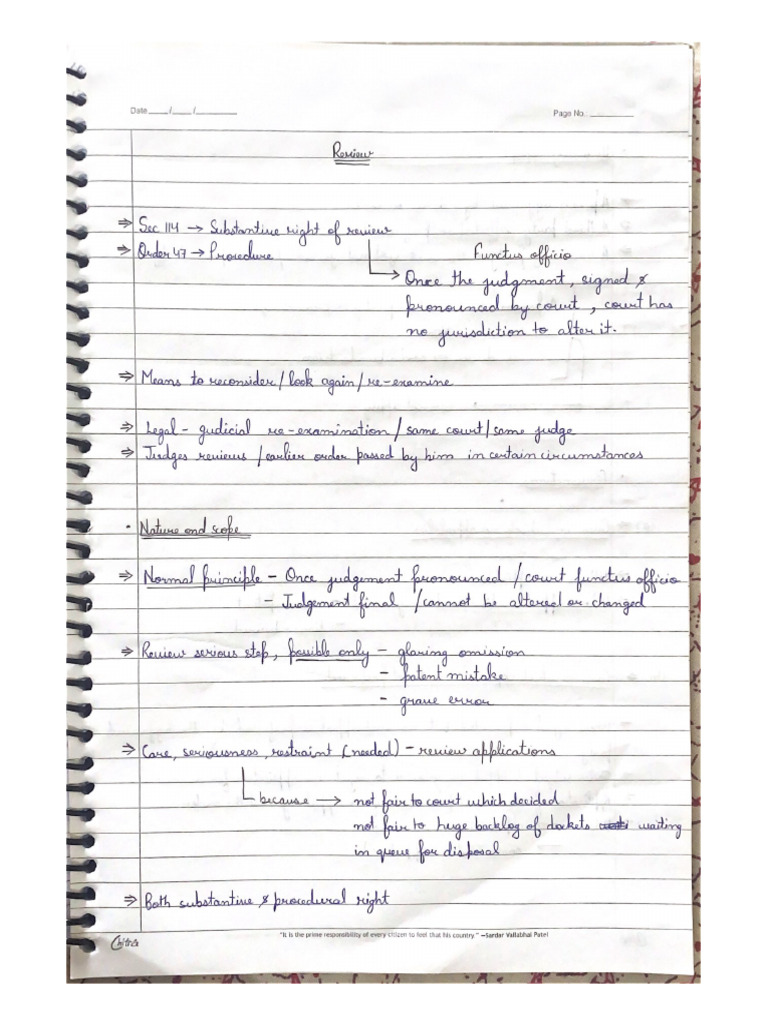 Review Revision Reference | PDF