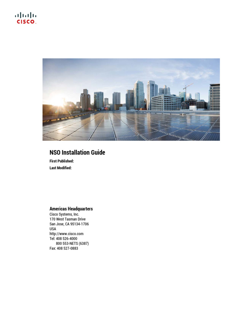 nso_installation_guide-4.2 | PDF | Operating System | Command Line Interface