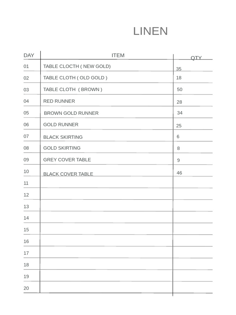 Black and White Lined Self Care Checkl | PDF