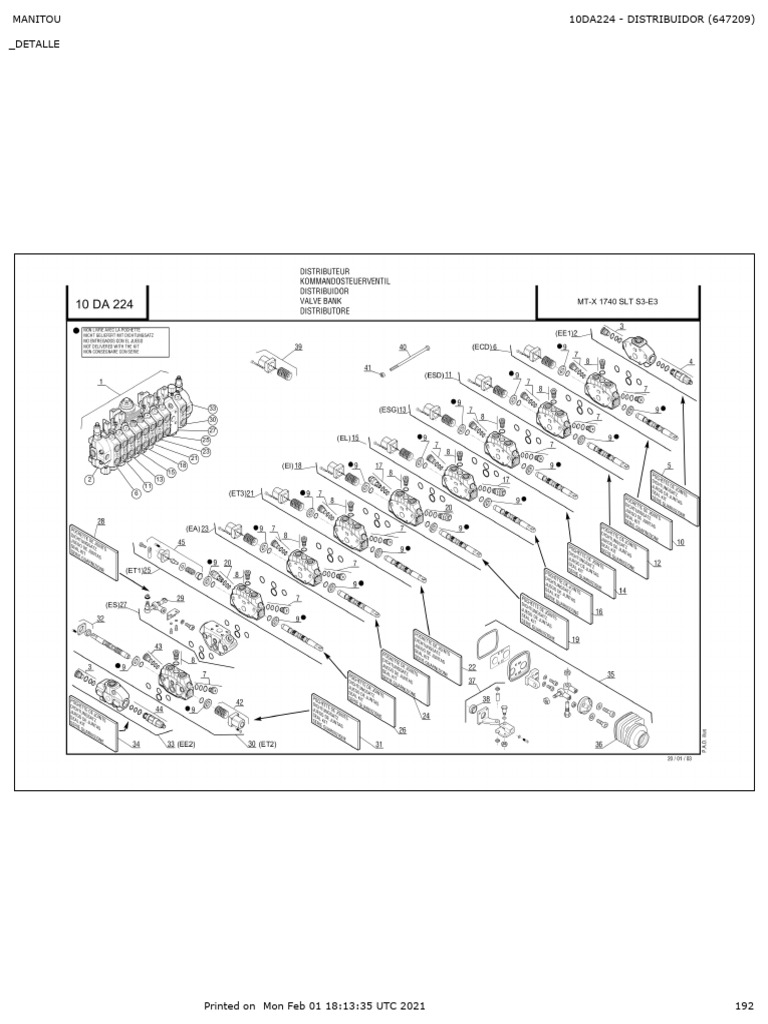 Manual MT-X 1740 SL Turbo s3 E3 (Part II) | PDF