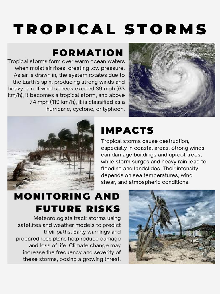 Understanding Tropical Storm Formation | PDF