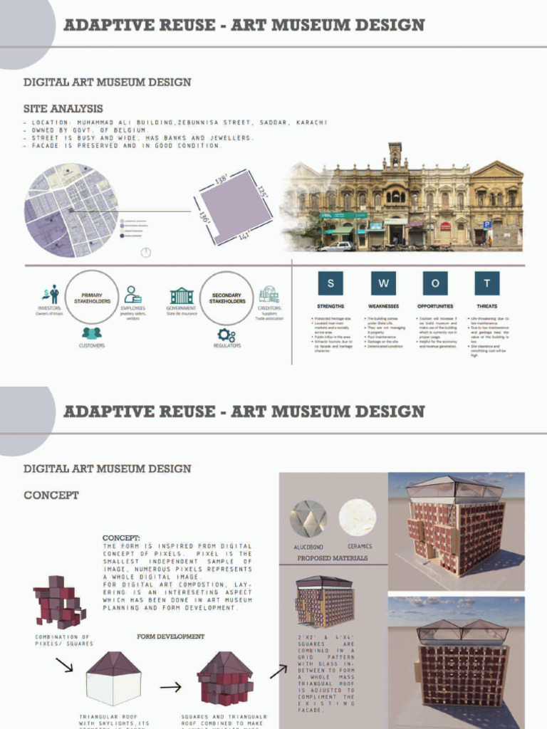 Adaptive Reuse - Art Museum Design - Compressed | PDF