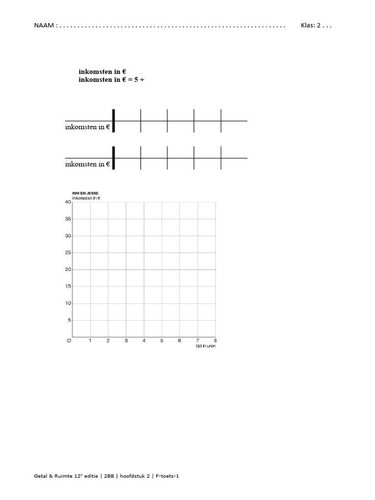 2 BB H2 F Toets 1 | PDF