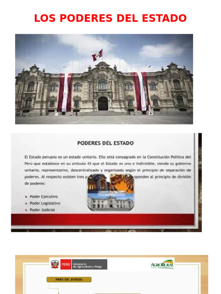 Los Poderes Del Estado | PDF