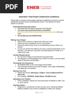 Final Project Submission Guidelines | PDF