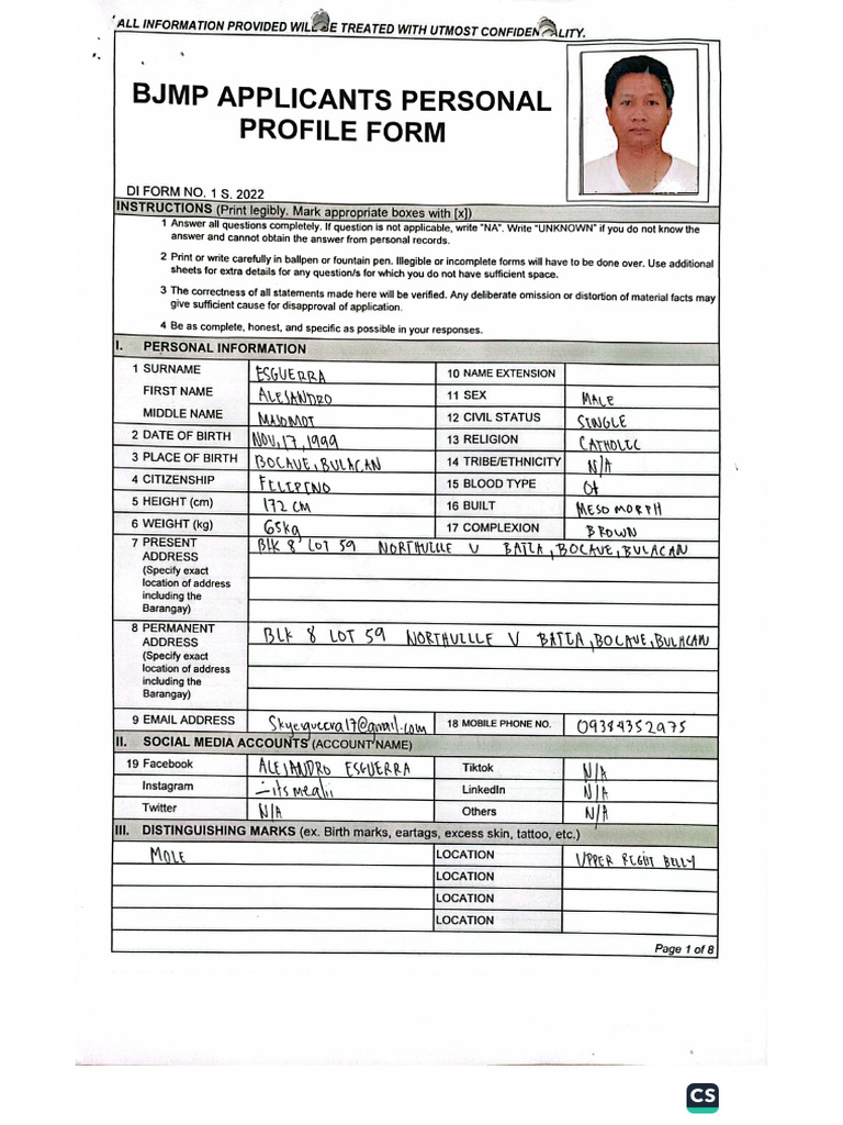 Esguerra Alejandro Majomot | PDF