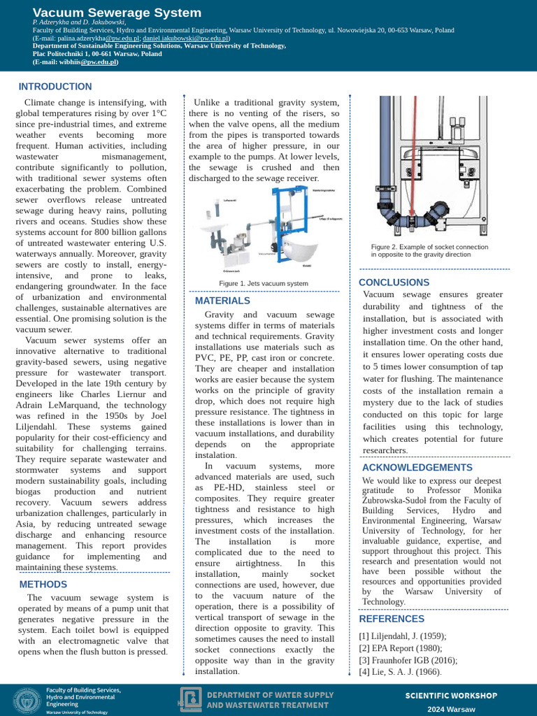 Poster Vacuum Sever | PDF | Sanitary Sewer | Sewage