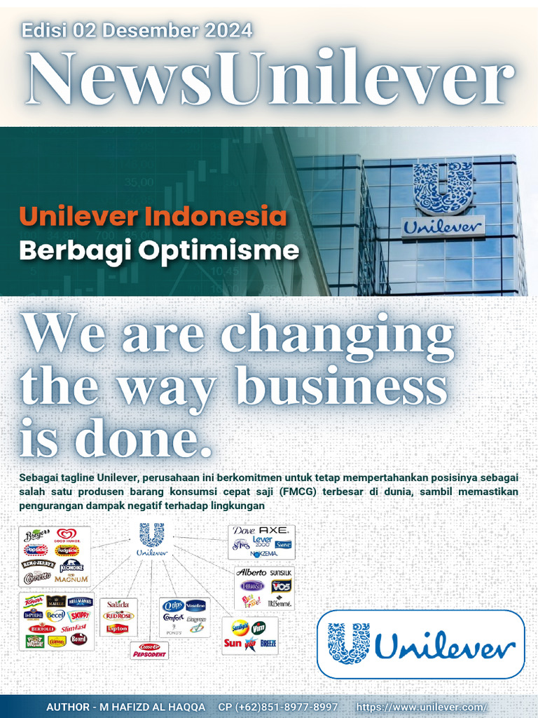 Inovasi Keberlanjutan Unilever 2024 | PDF