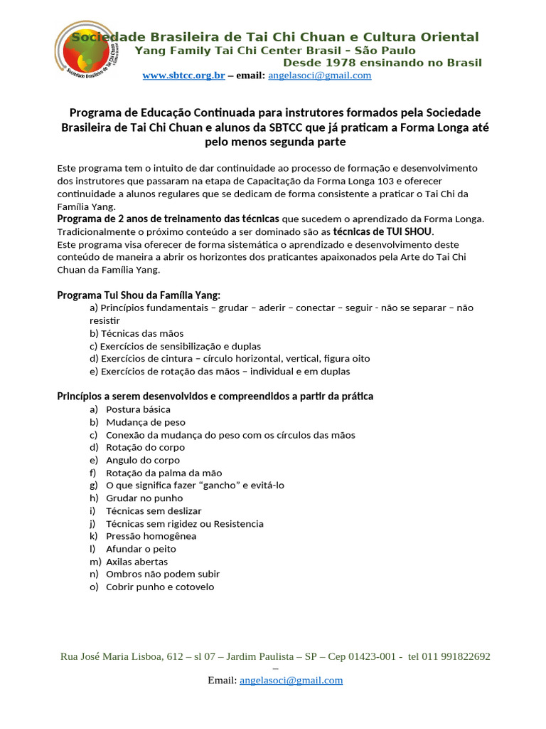 PDF - Go - Programa Tui Shou Da Família Yang - Portugues - Angela para Instrutores SBTCC 2024 ...
