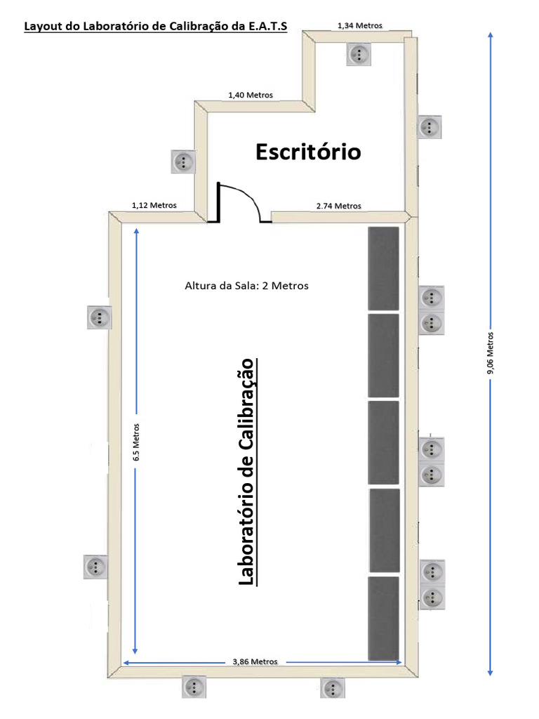 Cal Lab Layout Rev1 | PDF