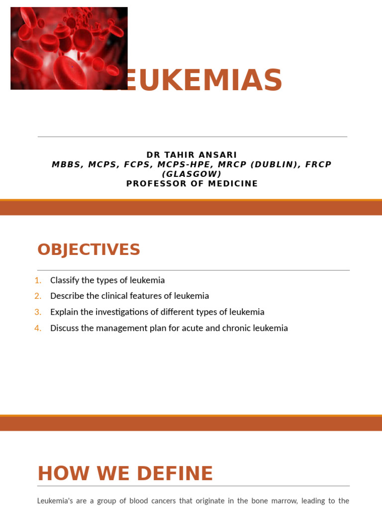 Comprehensive Guide to Leukemia Management | PDF | Leukemia ...