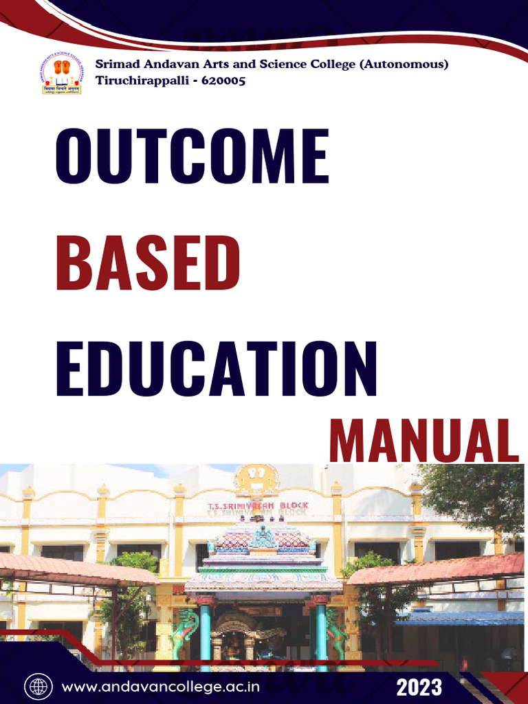 OBE Manual SAASC 2022 Onwards | PDF | Critical Thinking | Knowledge