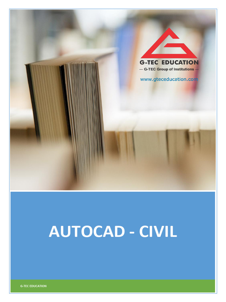 Syllabus - AutoCAD-Civil - Ver 9.0 | PDF | Technical Drawing | 3 D Modeling
