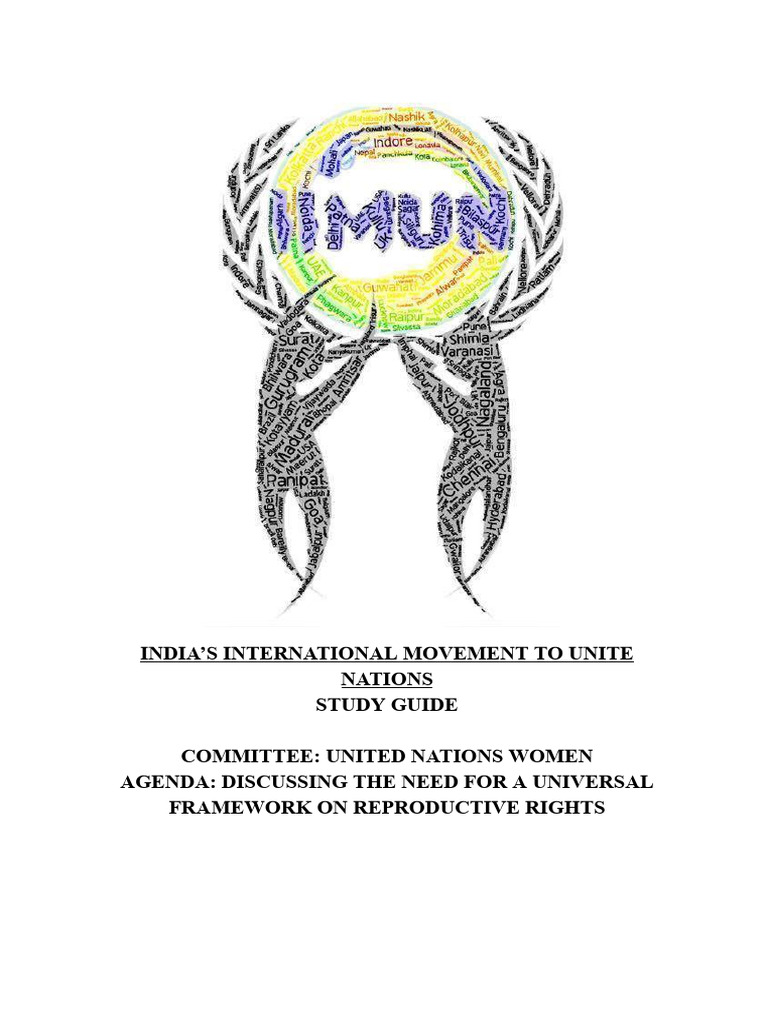 Unw - Discussing The Need For A Universal Framework On Reproductive ...