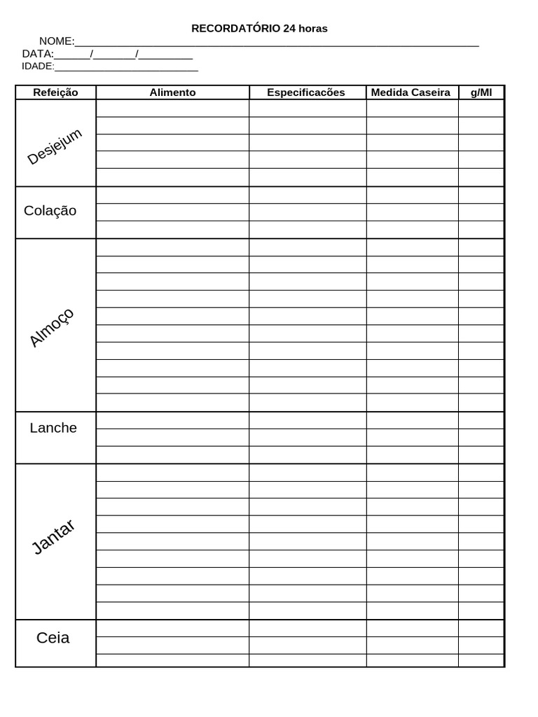RECORDATORIO 24 Horas | PDF
