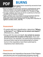 Wallace Rule of Nines for Burn Assessment | PDF | Burn | Intravenous ...