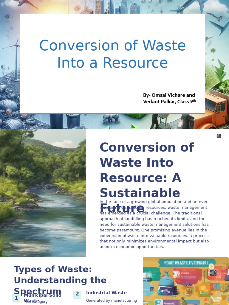 Waste Conversion for a Sustainable Future | PDF | Waste | Compost
