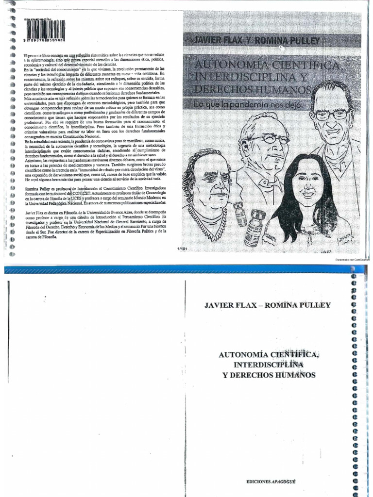 Autonomia Cientifica Interdisciplina y Derechos Hu - 250404 - 105850 | PDF