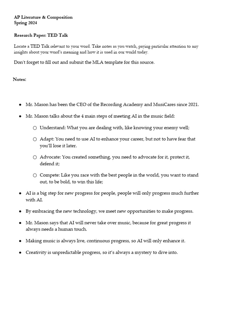 Hlib Prochukhan - TedTalk | PDF