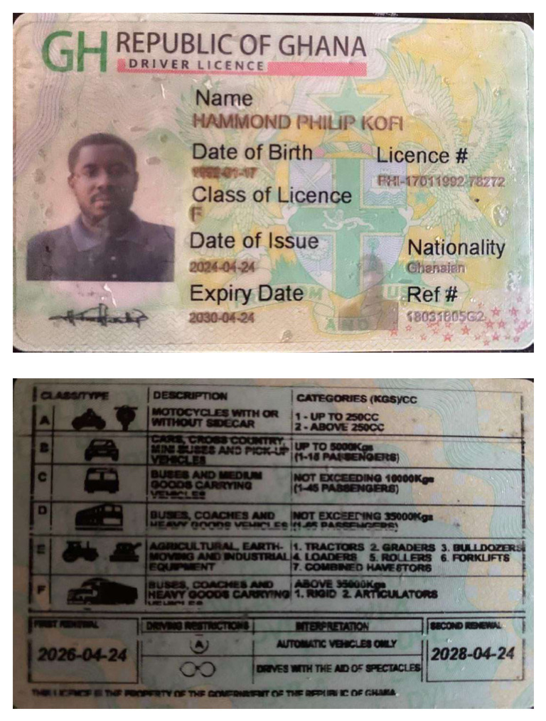 Driving Licence 1 | PDF