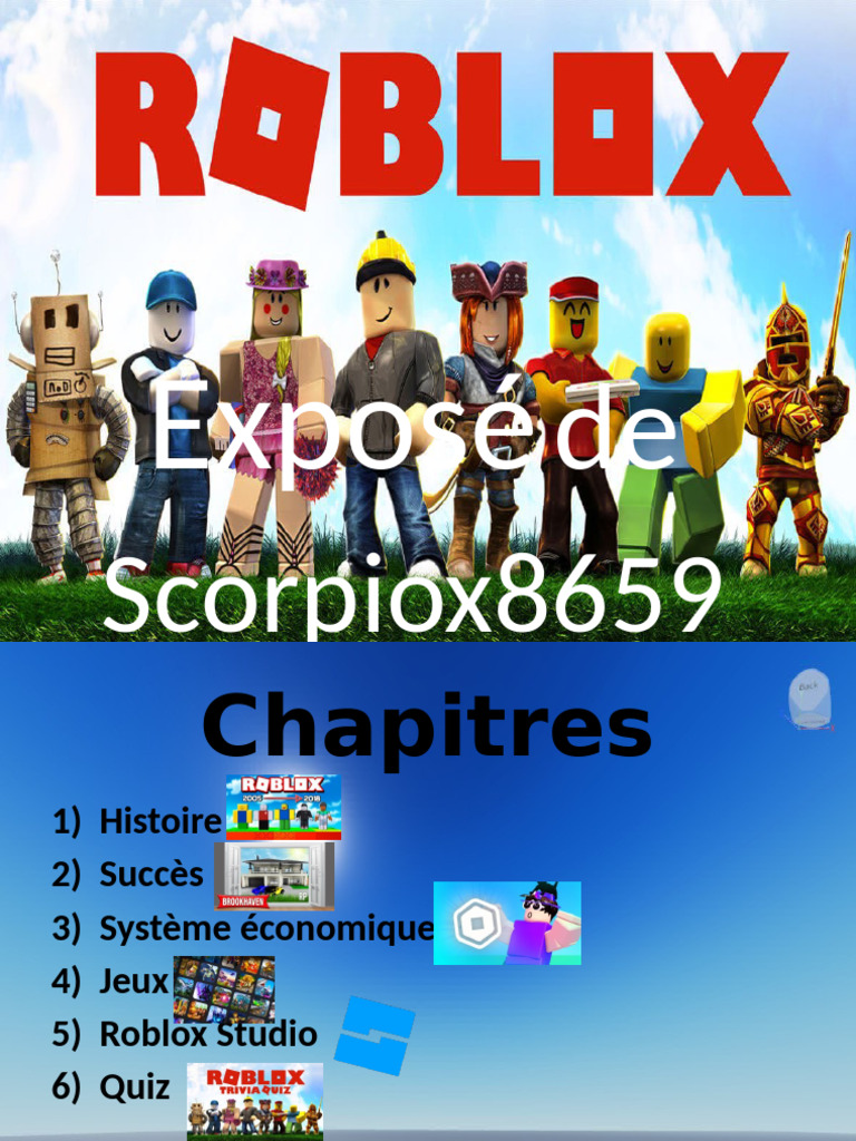 Exposé Roblox | PDF