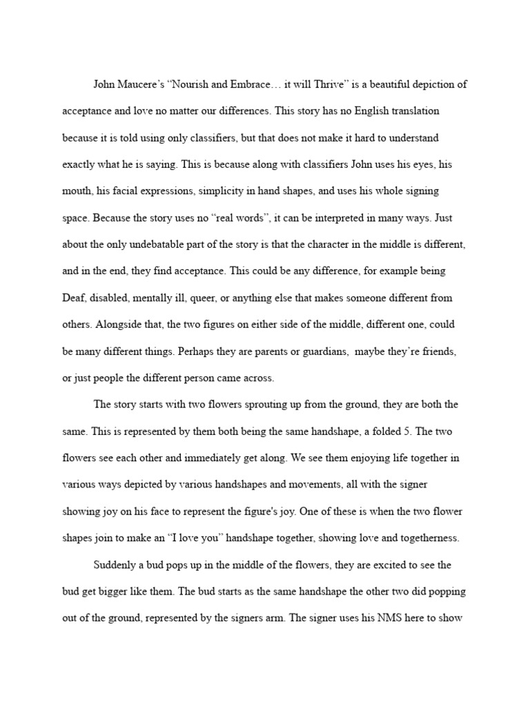 Lexi Stay Asl Paper Unit 14 | PDF | American Sign Language