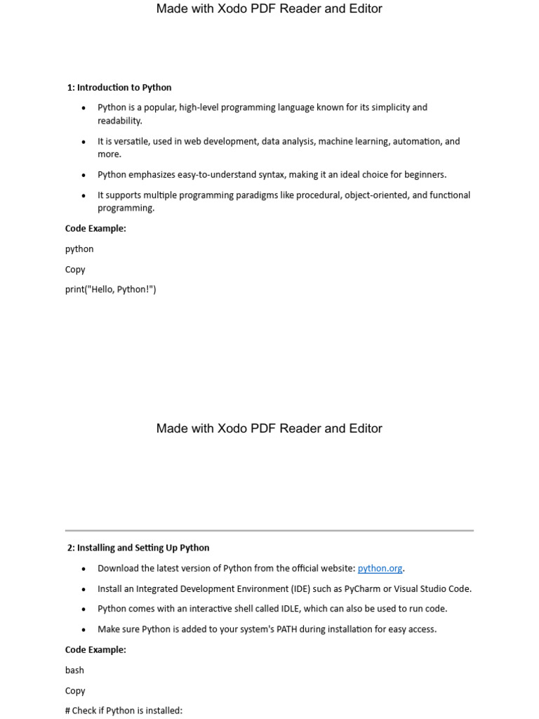 Wa0002. | PDF | Python (Programming Language) | Boolean Data Type