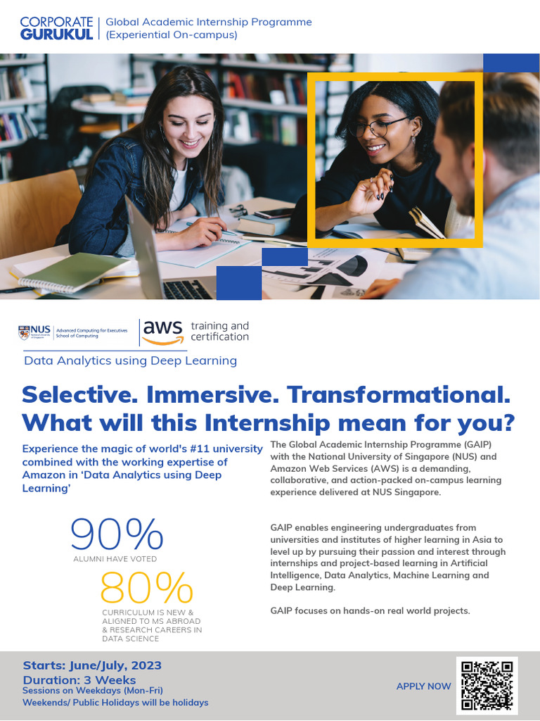 GAIP On Campus Fact Sheet 2023 | PDF | Internship | Job Hunting