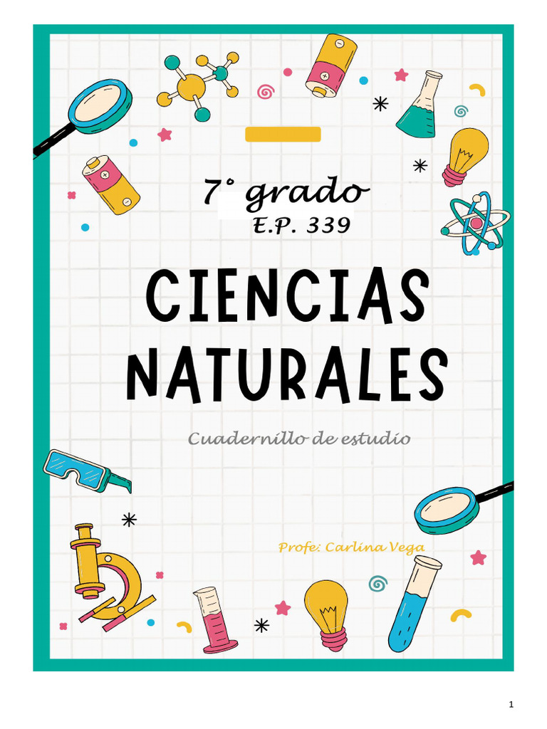 Cuadernillo Cs. Naturales 7 | PDF