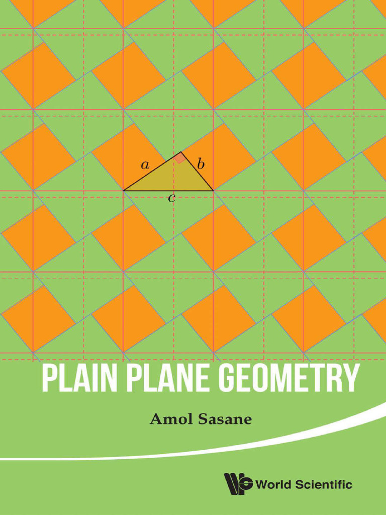 Plain Plane Geometry (Amol Sasane) | PDF | Triangle | Polygon