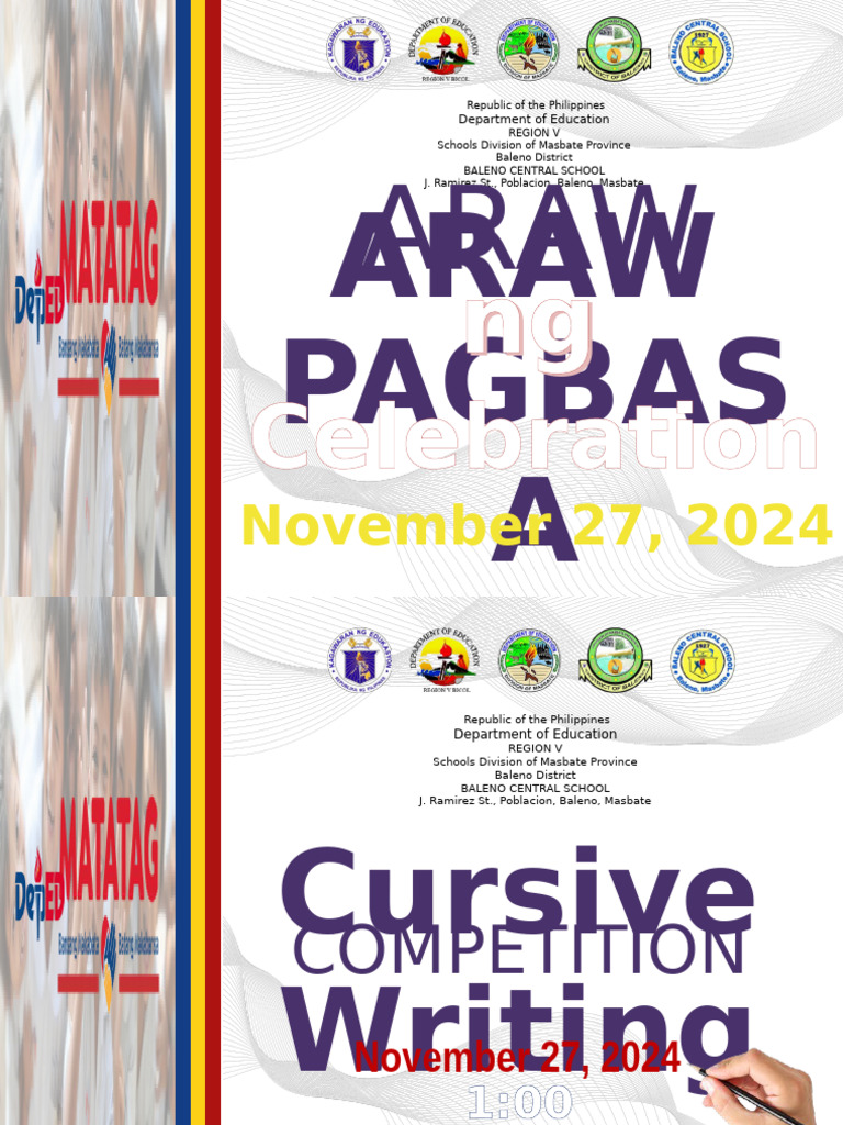 National Reading Month 2025 Tarp Design | PDF