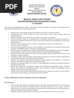 ROLES AND FUNCTIONS OF DRRM COMMITTEE - REVISED - COMBI Final Function | PDF | Firefighting ...