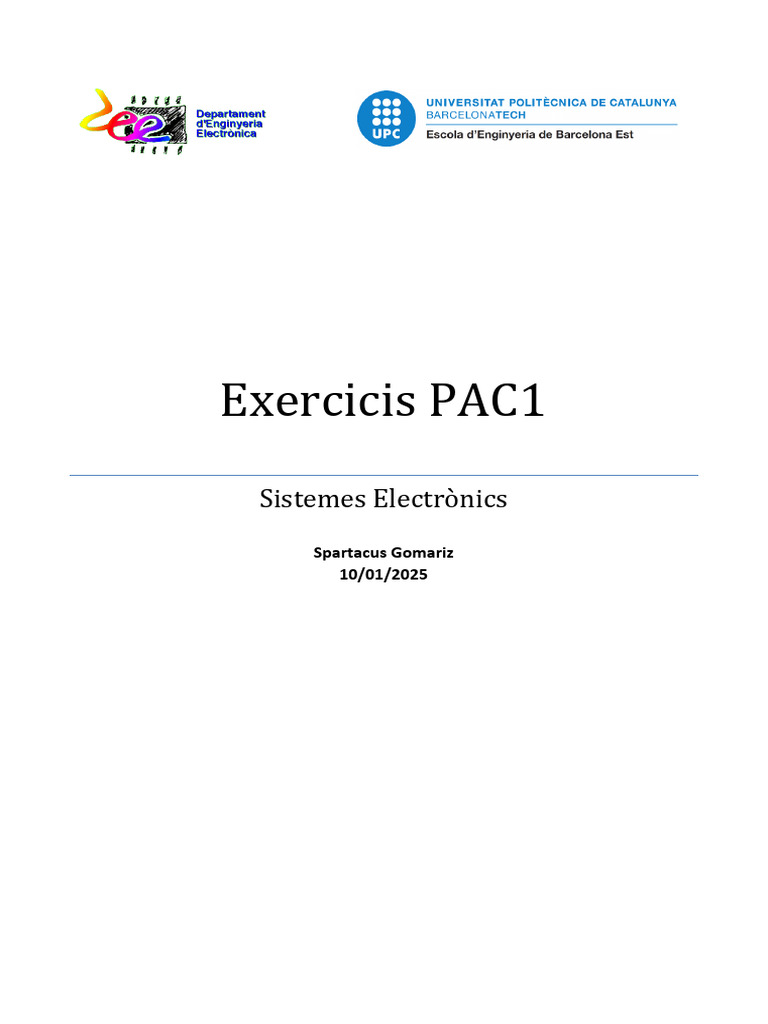 Exercicis Pac1 | PDF