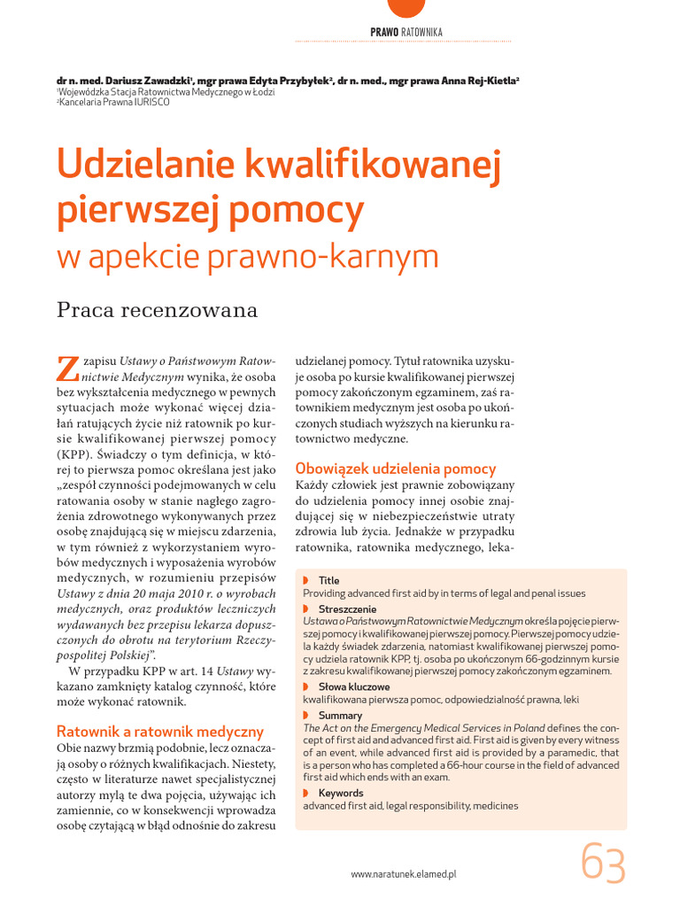 Udzielanie KPP W Aspekcie Prawno Karnym | PDF