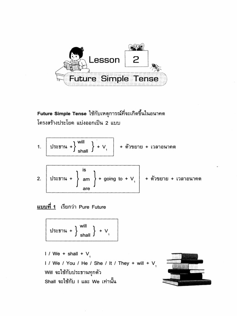 Lesson 2 Future Simple | PDF