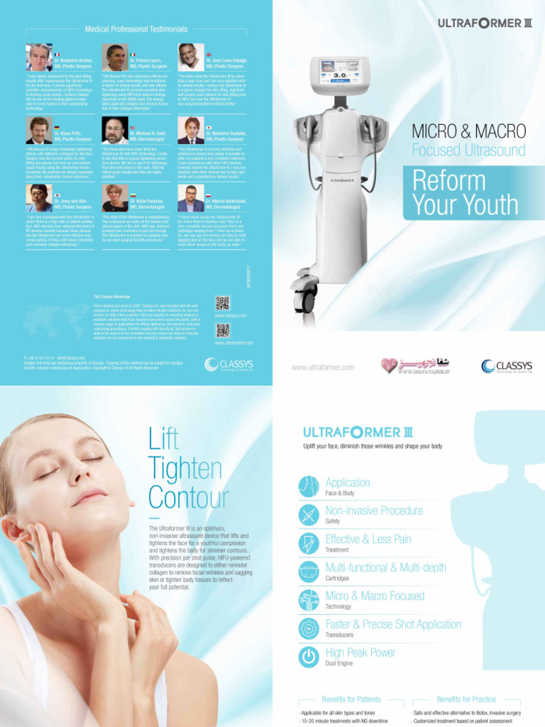 Ultraformer Catalog Shafatajhiz | PDF