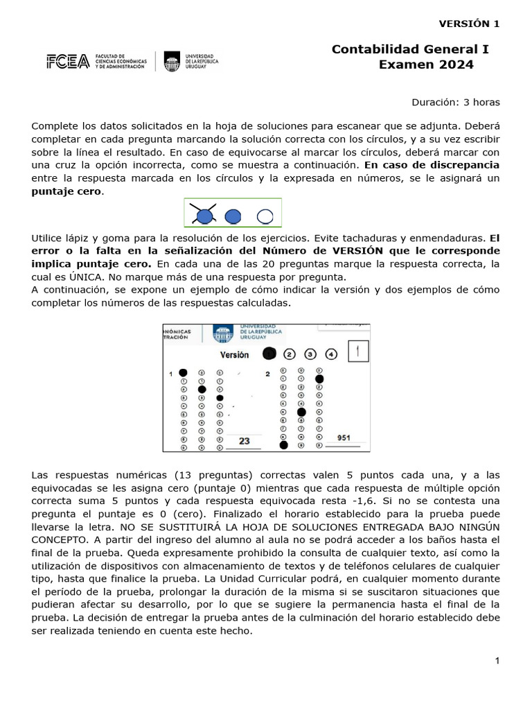 Examen Dic2024 v1 | PDF | normas internacionales de INFORMACION FINANCIERA | Cheque