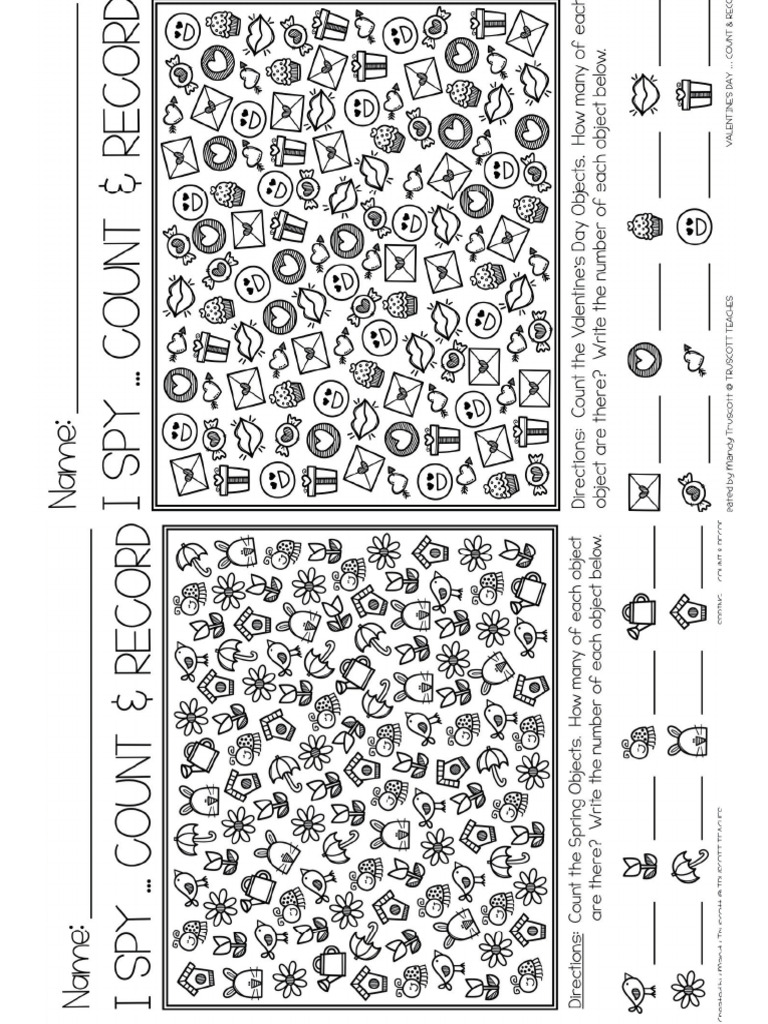 I Spy Material | PDF